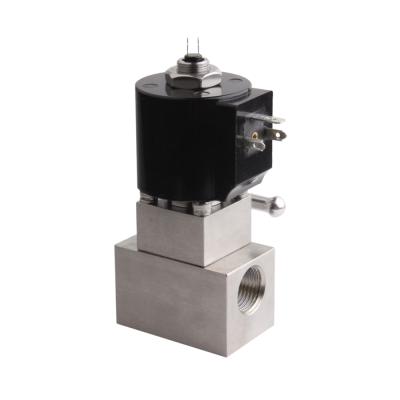 China 8.7BAS080B01 2/2 Way Pneumatic Solenoid Valve Featuring Stainless Steel 304 Body Material and 1/8'' Port Size for sale