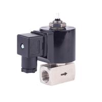 China Spring Return Solenoid Valve 8.16AAS030B  PTFE Seal Material 3/8 Inch Port Size Orifice Size 3mm for sale