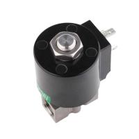 China 8.7AAS015B Water Valve With PTFE Seal Material  Orifice Size 1.5mm 24VAC Voltage 3/8 1/4 3/8 Port Size for sale