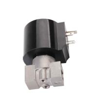 China 8.7AAS025B Stainless Steel 304 Air Valve 3/8 1/4 3/8 Port Size PTFE Seal Material  Orifice Size 2.5mm 24VAC Voltage for sale