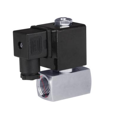 China SH-10ES Stainless Steel 304 Pilot Diaphragm Solenoid Valve 2 Way Normally Closed 10mm Orifice Size 3/8 Port Size for sale
