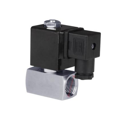 China SH-15ES PTFE Seal Material 2 Way Normally Closed 15mm Orifice Size 1/2 Port Size Pneumatic Solenoid Valve 6 To 160 Bar 220VAC for sale