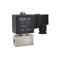 China 24VDC Light Oil Valve SH-20ES Port Size 3/4 Inch PTFE Seal Material 2 Way Normally Closed 20mm Orifice Size for sale