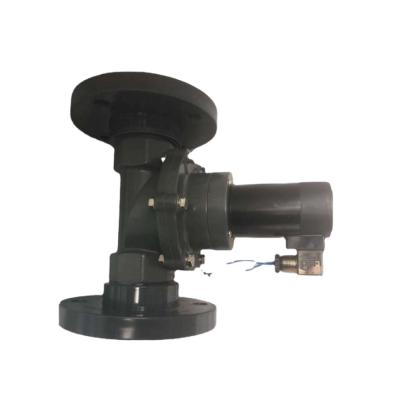 China UPVC-15 EPDM Seal Pneumatic 15mm Orifice Size 1/2'' Port Size Solenoid Valve Ideal for Weak Acid Fluids for sale