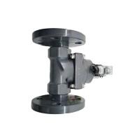 China 1-1/2'' Port Size UPVC-40 Alkali Fluid Light Oil Valve 40mm Orifice Size  2-Way NC 220VAC 24VDC for sale