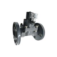 China CPVC-25 2 Way NC Port Size 1'' Water Valve 25mm Orifice Size Suitable for Alkali Gas and Liquid for sale