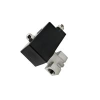 China 2S040-10 Stainless Steel 2/2 Way NC Pneumatic Solenoid Valve Orifice Size 4mm 3/8 Inch Port Size  0 To 1 Mpa for sale