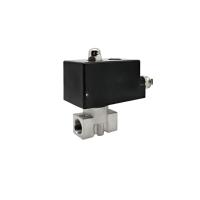 China 2S040-10 Stainless Steel 2/2 Way NC Pneumatic Solenoid Valve Orifice Size 4mm 3/8 Inch Port Size  0 To 1 Mpa for sale