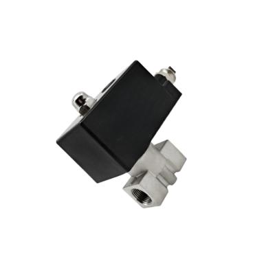 China Port Size 1/2'' 2S160-15 Stainless Steel 2/2 Way NC Air Valve Incorporating 15mm Orifice Size Pressure Range 0 To 1 Mpa for sale
