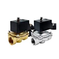 China 2S350-35 Explosion Proof Pneumatic Solenoid Valve Stainless Steel 35mm Orifice Size and Port Size 1-1/4''  NBR Seal for sale