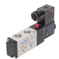 China 5/2 Way Pneumatic Solenoid Valve 4V210-06 Compact Design G1/8 Port 0.78 Cv Maintenance Free AirTAC for Textile Equipment for sale