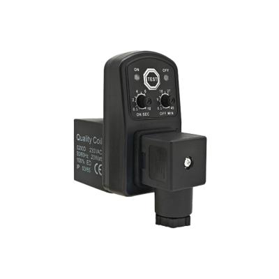 China OPT-A-AC220  φ4mm Orifice Size 1/2'' Port Size Electronic Timed Auto Drain Valve FKM Seal pilot operated for sale