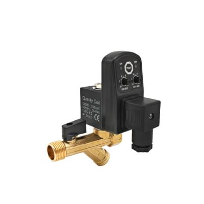 China 3/4″ inch Port Size OPT-B-J-AC220 COMBO High-grade Air Compressor Auto Drain Valve FKM seal material for sale