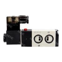 China Double Solenoid 4M220-06 5/2 Way Valve G1/8 Port 0.78 Cv with Memory Function from AIRTAC for Compact Systems. for sale