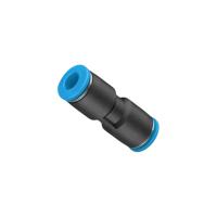 China Festo QS-4 Push in Fitting 4mm Tube OD Straight Connector for Pneumatic Automation Systems 153031 for sale