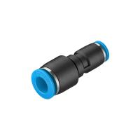 China Festo QS-4 Push in Fitting 4mm Tube OD Straight Connector for Pneumatic Automation Systems 153031 for sale