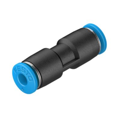 China Festo QS-8 Industrial Push in Tube Fitting 8mm OD Straight Coupling for Robotic Applications for sale