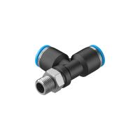 China Festo QS-16-12 Reducing Push in Connector 16mm to 12mm Tube Fitting for Fluid Power Distribution 130616 Push-in T-connector for sale