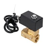 China PU225A-20 EPDM Seal Solenoid Valve 50mm Orifice Size 2 Way NC 2'' Port Size Explosion Proof Brass Body for sale