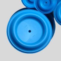 China Blue Polyether Diaphragm Outer Diameter 170mm- 365mm Pulse Valve Diaphragm Polyether Material Without Side Mounting Holes for sale