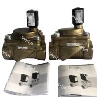 China Burkert 00221862 Type 6281 Brass Diaphragm Valve, 2/2 NC G1 1/2, 40 Orifice NBR Seal DC24V 8W, 0.2-16bar, Medium Temp -10~80℃ for sale