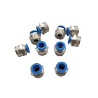 China R1/2 Thread Festo QS-1-2-12 Pneumatic Push In Fitting 12mm Tube Coupling For Distribution Manifolds Pneumatic Connector for sale