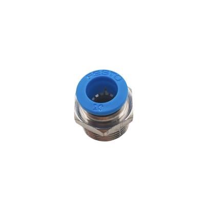 China Festo QS-G1-8-8 Industrial Push In Tube Fitting G1/8 Male 8mm OD Connector For Control Panels Tube Connections for sale
