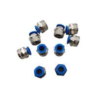 China QS push-in fitting Festo QS-G1-4-8 G1/4 Male Push in Connector 8mm OD Tube Fitting for Robotic Tool Changers for sale