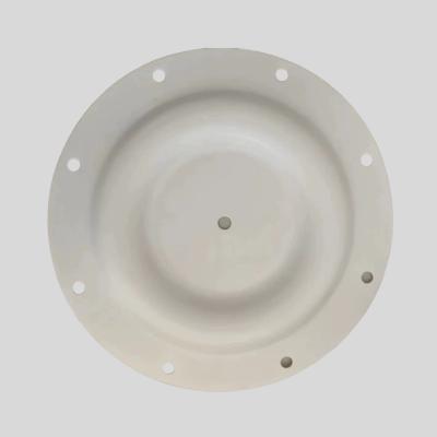 China QBY3-80-100 PU Blue Santoprene NBR F46 White PTFE Pulse Valve Diaphragm Wear-Resistant and Oil-Resistant for sale