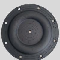 China QBY3-80-100 PU Blue Santoprene NBR F46 White PTFE Pulse Valve Diaphragm Wear-Resistant and Oil-Resistant for sale