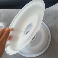 China QBY3-125 PTFE Black NBR Santoprene Diaphragm Outer Diameter 365mm Electric Diaphragm Pump Diaphragm for sale