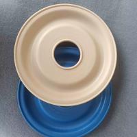 China QBY3-125 PTFE Black NBR Santoprene Diaphragm Outer Diameter 365mm Electric Diaphragm Pump Diaphragm for sale