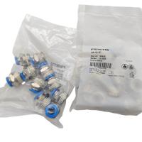 China Festo QS-3-8-16 Industrial Push in Adapter R3/8 Male 16mm OD Tube Fitting for Large Flow Applications Pneumatic Applications for sale