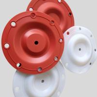 China 1/2 Inch Pump Diaphragm Part No. 286-095-354 Red Santoprene 286-096-600 PTFE Diaphragm Spare Parts for Sandpiper Air Operated Diaphragm Pump for sale