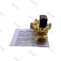 China ASCO DN25 SCE238D005 24DC Solenoid Valve, G1 'thread Brass Body NBR Seal Industrial Pipeline Control Valve for Water Gas Oil for sale