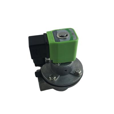 China Integral pilot type solenoid valve pulse dust removal valve DMF-ZL-B DMF-Z-20 DMF-Z-25 Shanghai Bag Fitting Right Angle Pulse Jet Valve Baghouse Dust Collector Solenoid Valve for sale