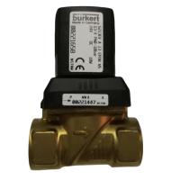 China 2/2 NC Burkert Solenoid Valve 00221658 Type 6213, Brass Construction, G3/4 Port, Orifice Size 13, DC24V 8W, 0‑10 Bar Pressure, EPDM Sealing, Media Temp ‑30‑90°C for sale