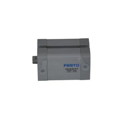China FESTO ADN-25-5/10/15/20/25/30/40/50/60-I/A-P-A Compact Cylinder With Piston Rod Piston Pneumatic Cylinder Double Acting Part No. 536259~536266 536383 for sale
