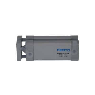 China FESTO ADNGF Series Compact Guided Cylinder ADNGF-16-5/10/15/20/25/30/40/50-P-A Double Acting Pneumatic Air Cylinder With Guide Rod ISO21287 Anti-torsion 16mm Bore 5mm-50mm Stroke Part No.554212-554213 for sale