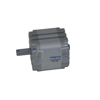 China FESTO Wrought Aluminum Alloy Piston Pneumatic Cylinder ADVU-40-5/10/15/20/25/30/40/50/60/80-P-A/A-P-A Double Acting Square Air Cylinder, Order Code 156540~156635 for sale