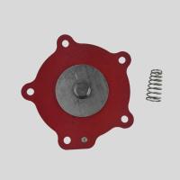 China Taeha 1 Inch Right‑Angle Type Single Diaphragm Set With Return Spring FKM Rubber Red / Green Diaphragm For Dust Collector Pulse Valve for sale