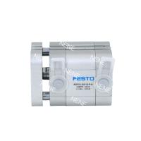China FESTO ADVUL‑80‑15‑P‑A PN 156913, 80mm Bore 15mm Stroke Guided Cylinder With Lateral Load Capacity & Position‑Detection for Conveyor Stopping for sale