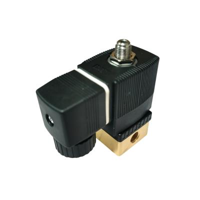 China Burkert 6014D Series 3/2 Way NO Solenoid Valve Offering 1.5 mm Orifice Sizes 00126195 00126196 00125355 Perfect for Automated Fluid Systems Brass Body Dimension 32*46mm for sale