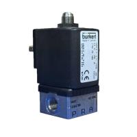 China BURKERT 3/2 Way Normally Closed Solenoid Valve 00126216 00126217 00126219 Stainless Steel Body Port Size G1/8 Orifice 1.5mm 0 16bar DC24V AC24V AC220V Fluid Control Replacement Valve for sale