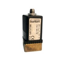 China Burkert 6013 Series Chemical Resistant FKM Seal 2/2 Way Solenoid Valve 00125306 00125307 00125309 Direct Operated G1/4 Brass Body 4.0mm Orifice AC220V 8W 0 4bar Industrial Fluid Controller for sale