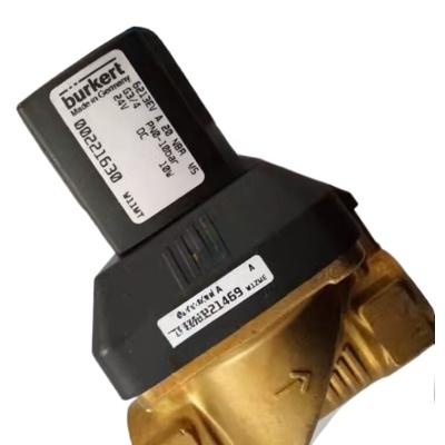 China Burkert Solenoid Valve Type 6213 2/2 Way Normally Closed Servo Assisted Diaphragm Valve 00221618 00221619 00221621 00221630 00221631 00221633 Brass Body NBR Seal Port Size G3/4 Orifice 13mm 20mm for sale