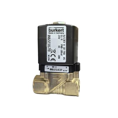 China Burkert 00221678 00221679 00221681 00221610 00221611 00221613 Chemical Corrosion Resistant FKM Seal 2/2 Way Diaphragm Brass Solenoid Valve 6213 Series G1/4 Internal Thread for sale