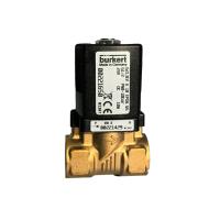 China Burkert Solenoid Valve 2/2 Way NC Servo Assisted Diaphragm Valve 00221670 00221671 00221673 00221646 00221647 00221649 00221650 00221651 00221653 Brass Body EPDM Seal Port Size G1/4 G3/8 G1/2 for sale