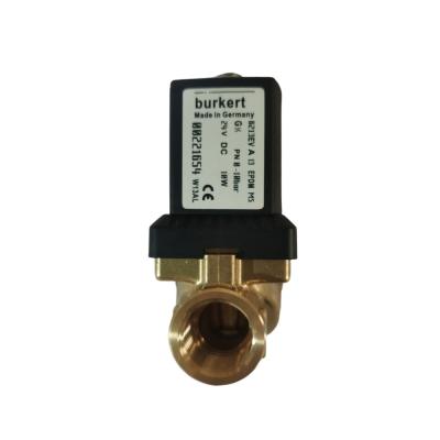 China Aging Resistant EPDM Ethylene Propylene Seal Diaphragm Solenoid Valve Burkert 00221654~00221669 2/2 Way NC G1/2 G3/4 G1 Internal Thread Brass Body  For Neutral Water Medium for sale