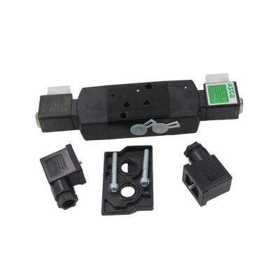 China Port Sizes 1/4 ASCO Solenoid Valve NAMUR / Threaded Valve 5/2 Way Air Solenoid Valve SCG551A001MS Single Coil Spring Reset SCG551A002MS Double Coil Latching Solenoid Valve for sale